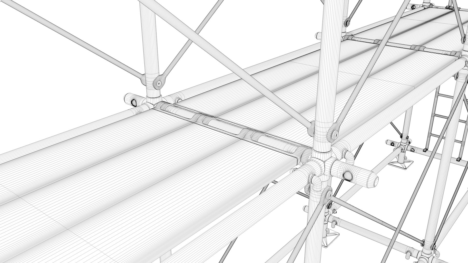 Scaffoldings Modular 3D - TurboSquid 1791046