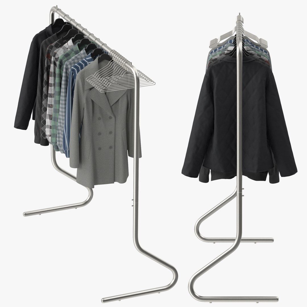 3D Hangman Coat Rack Model - TurboSquid 2333227