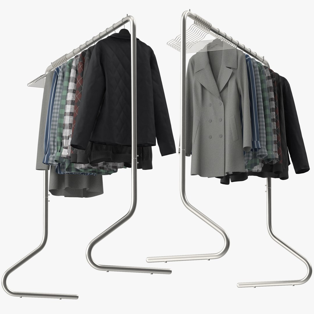 3D Hangman Coat Rack Model - TurboSquid 2333227