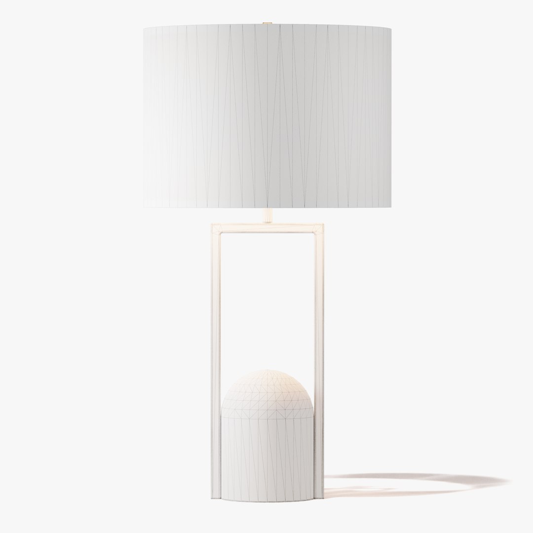 3D Florah Table Lamp - TurboSquid 2422185
