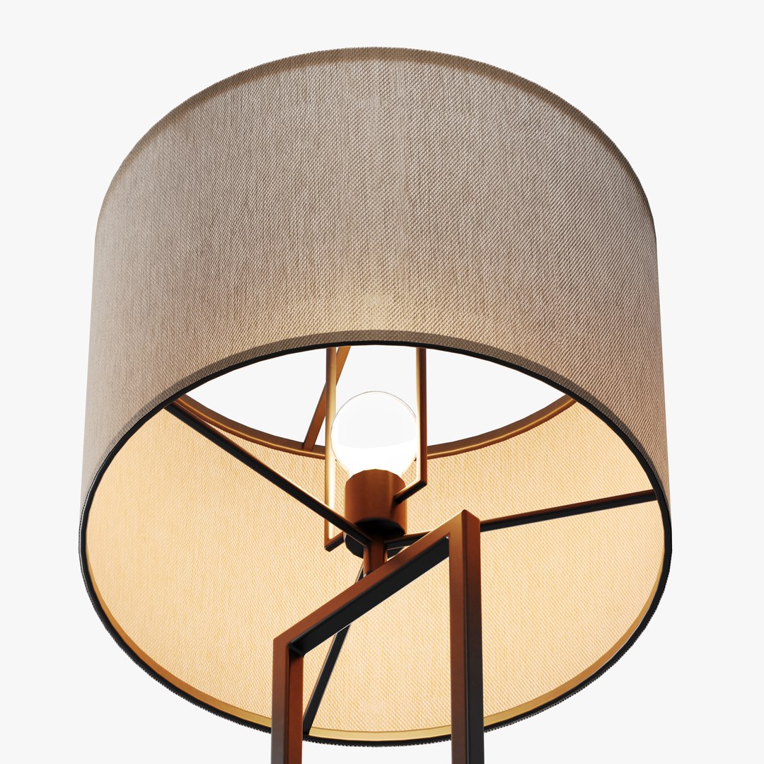 3D Florah Table Lamp - TurboSquid 2422185