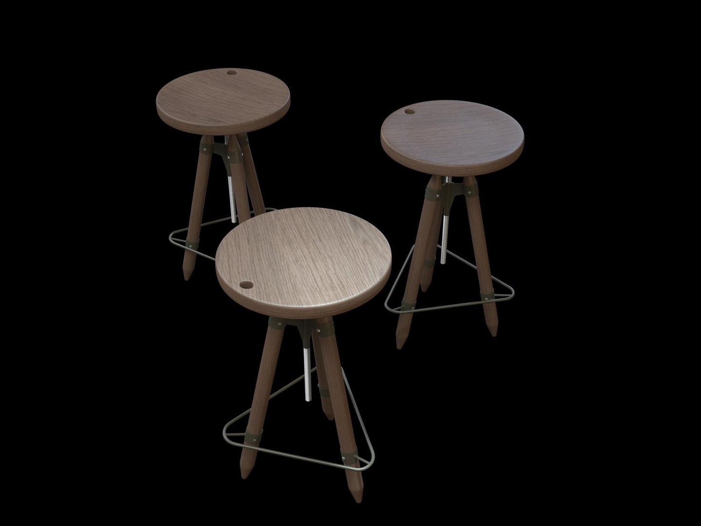 3D stools-ello model - TurboSquid 1200439