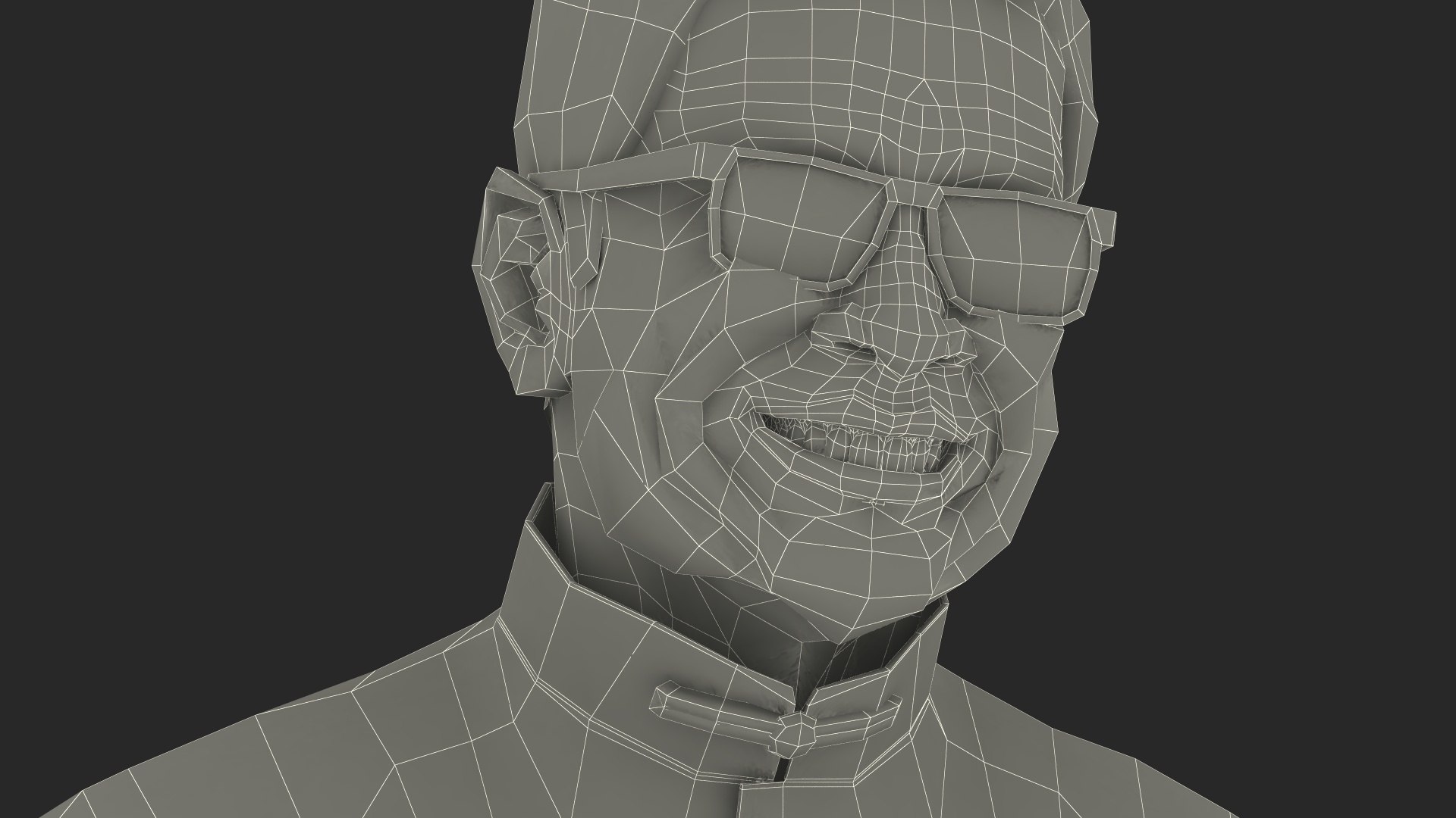 Chinese Older Man in Traditional Clothing 3D model - TurboSquid 2123558