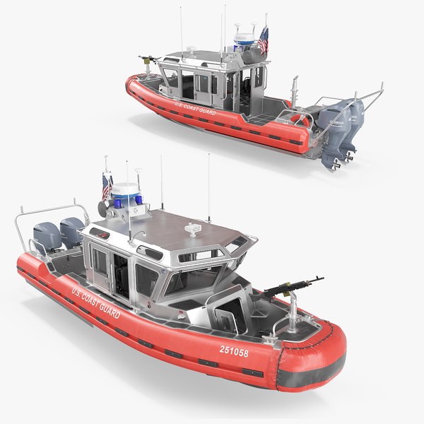 Des Modèles Gréé de 3D US Coast Guard à Télécharger | TurboSquid