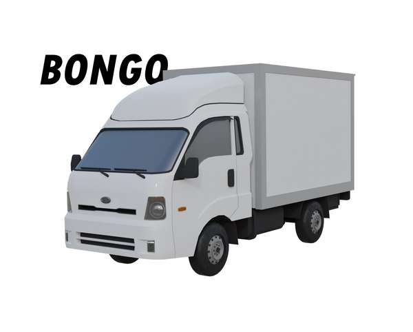 Kia Bongo 3 truck Low poly 3D Modelo 3D - TurboSquid 1992951