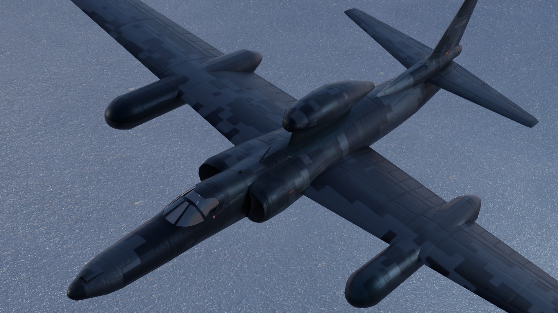 Lockheed U-2S Dragon Lady 3D Model - TurboSquid 2033104