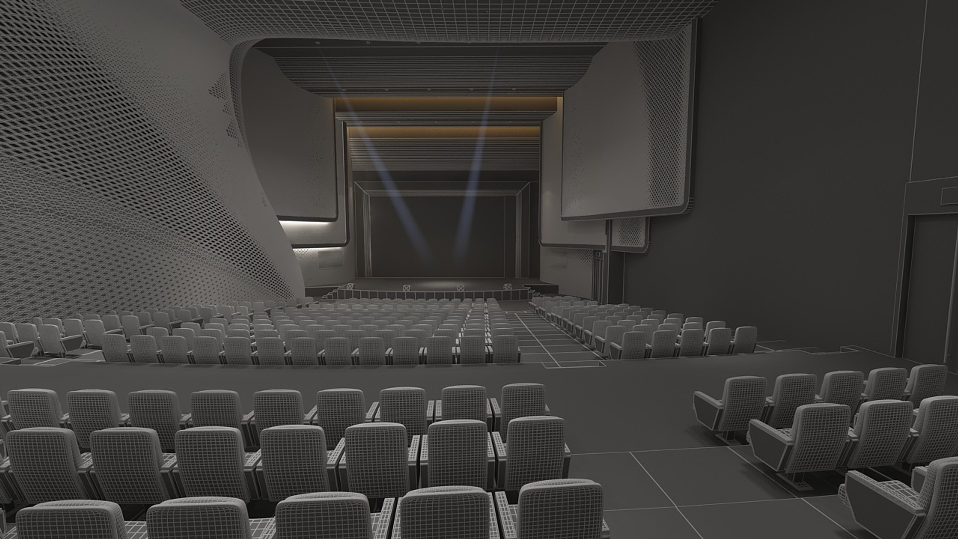 Concert Hall 1 3D Model - TurboSquid 2113658