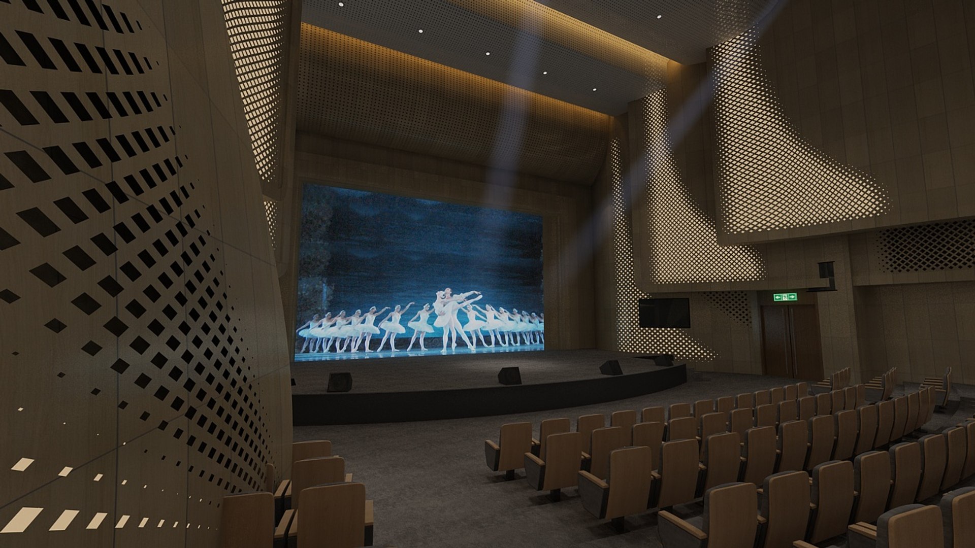 Concert Hall 1 3D Model - TurboSquid 2113658