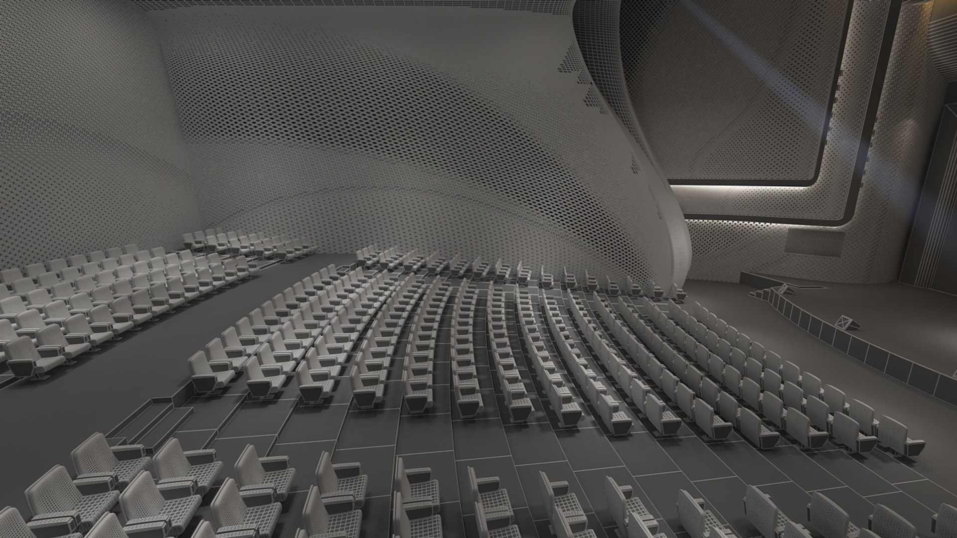 Concert Hall 1 3D Model - TurboSquid 2113658