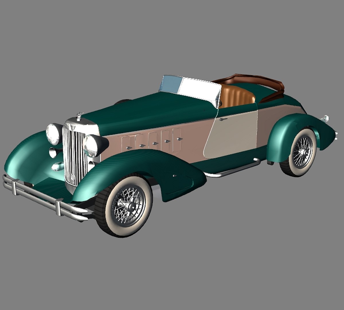 3d model chrysler imperial 1932