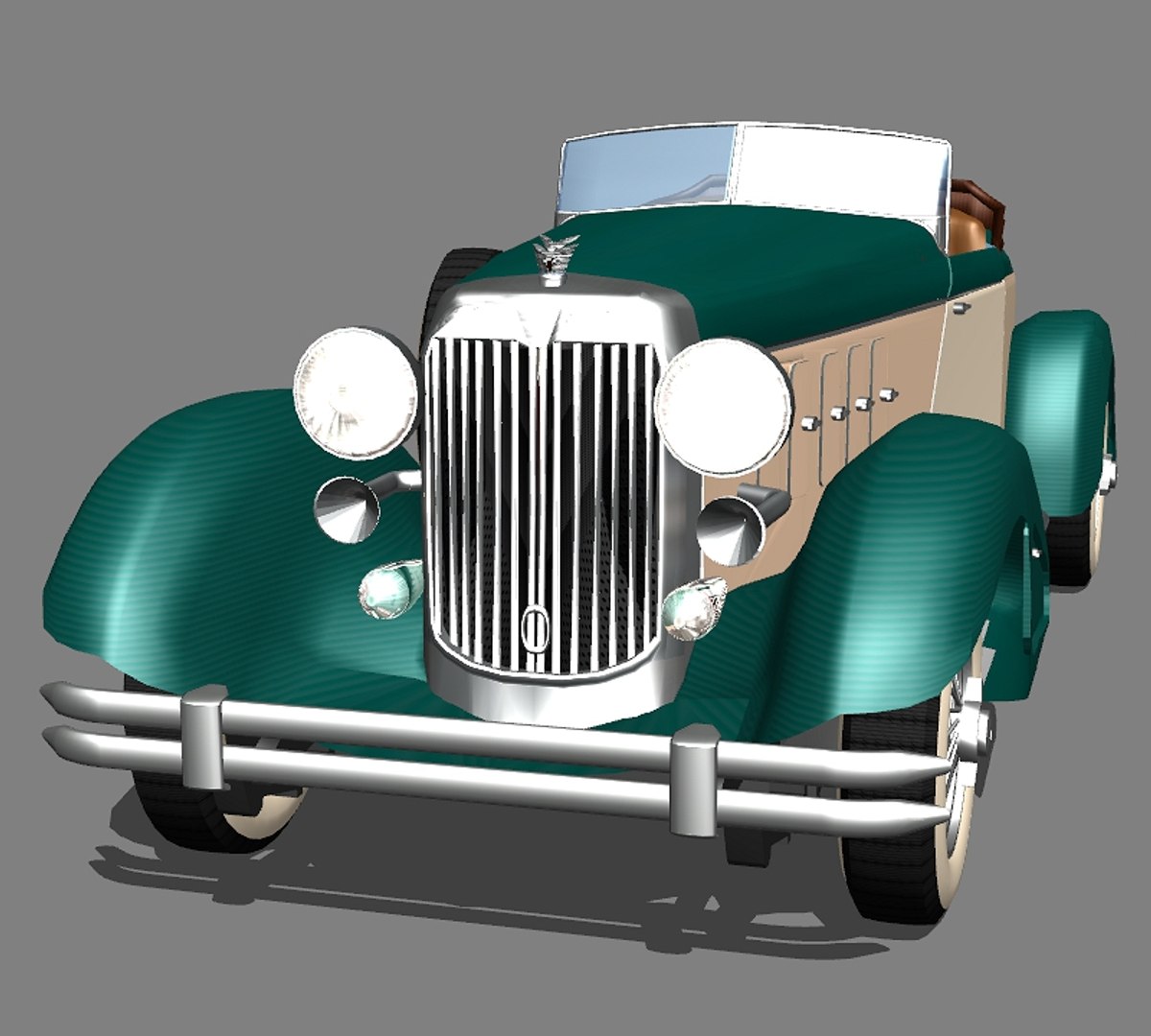 3d model chrysler imperial 1932
