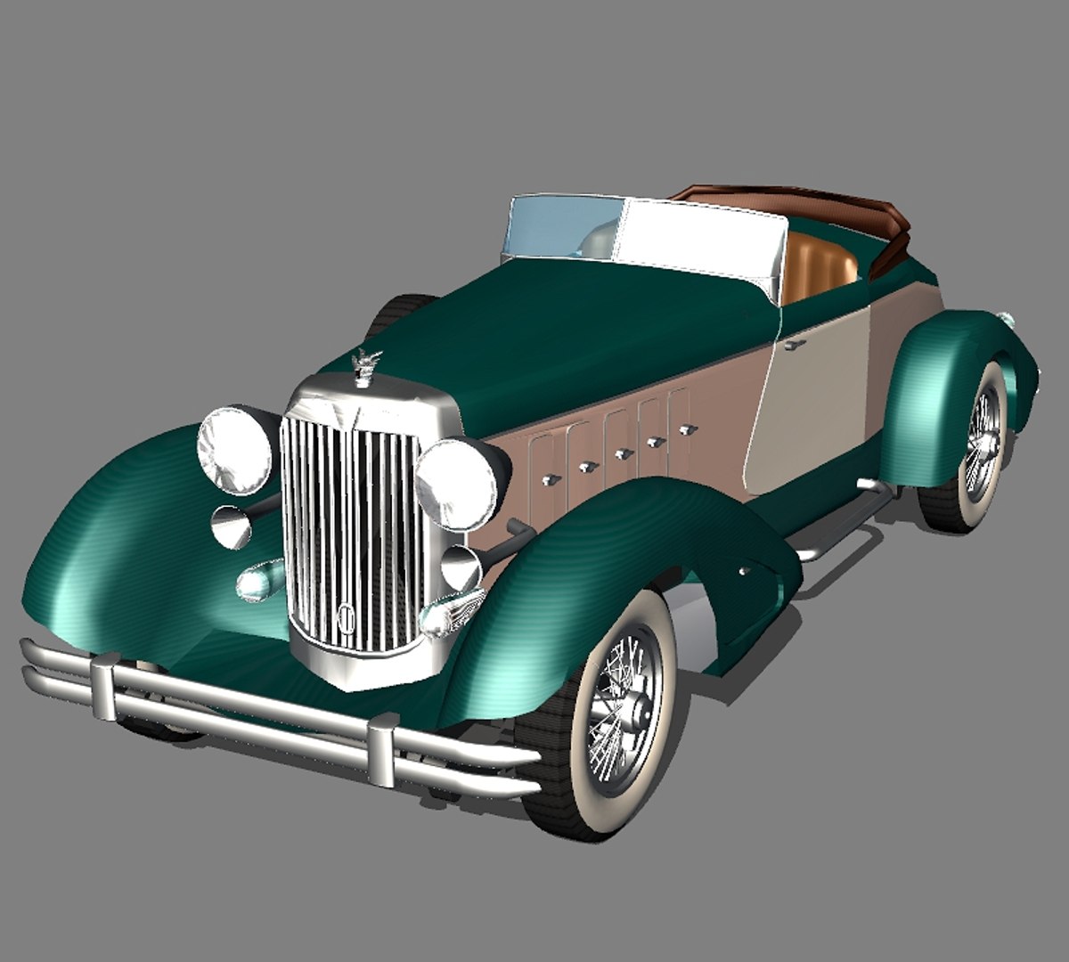 3d model chrysler imperial 1932