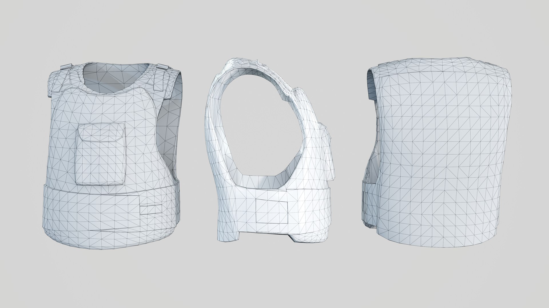 Aircrew Body Armor 3D Model - TurboSquid 2321339
