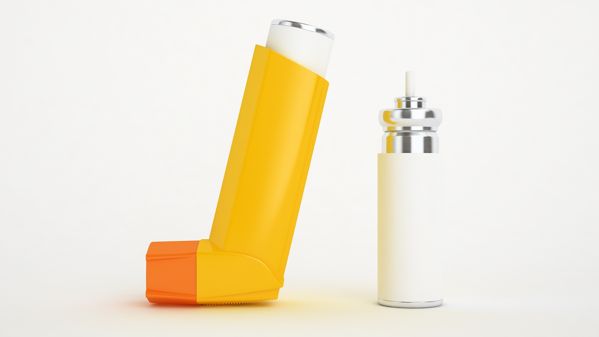 3D model asthma inhalers - TurboSquid 1634113