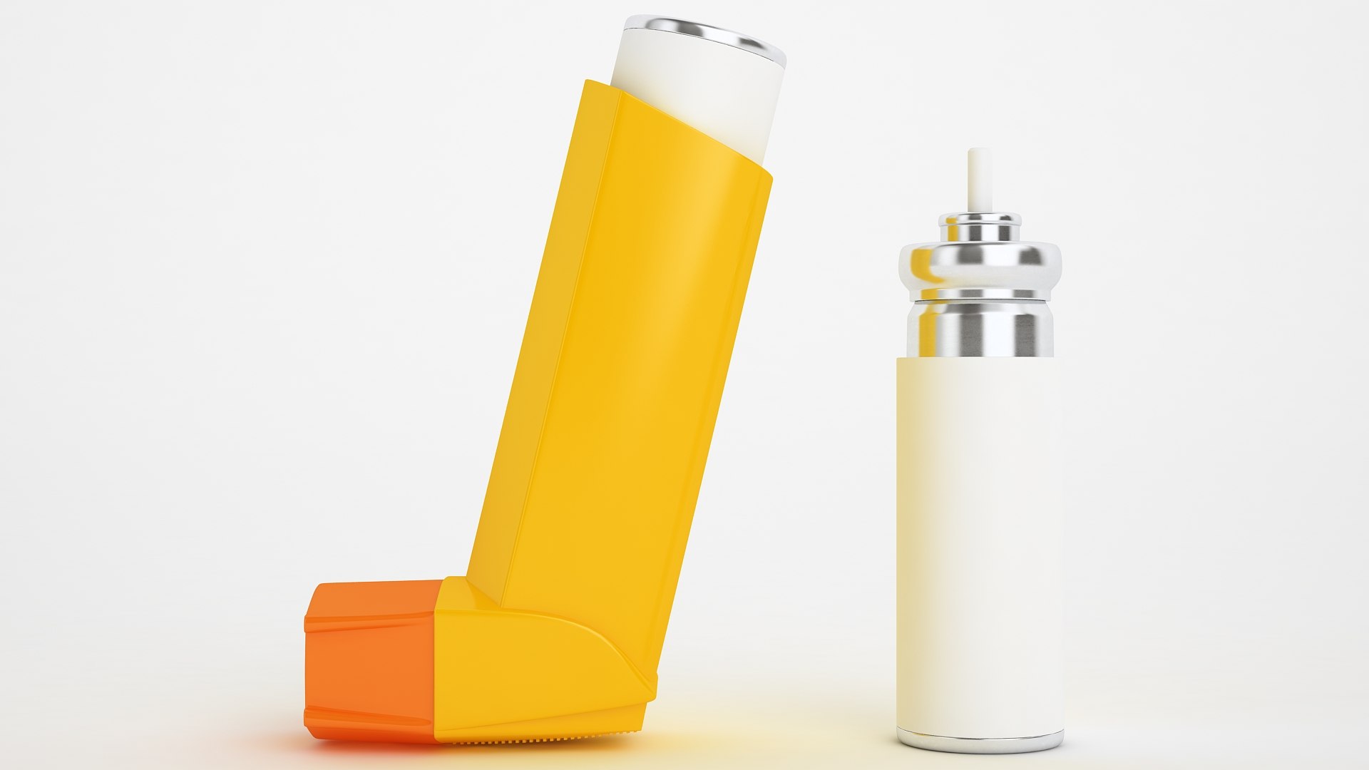 3D model asthma inhalers - TurboSquid 1634113