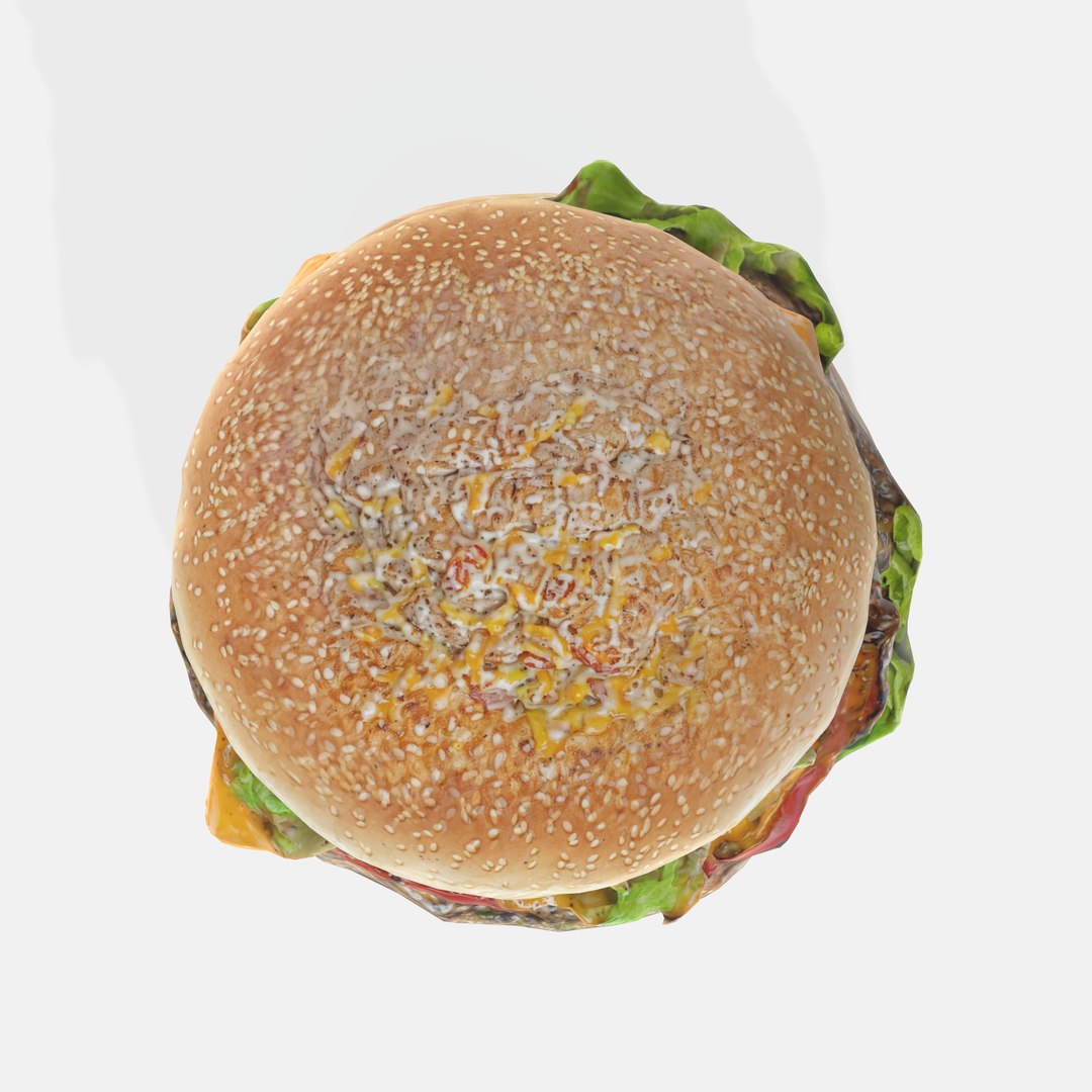 3D A Cheeseburger Model - TurboSquid 2260057