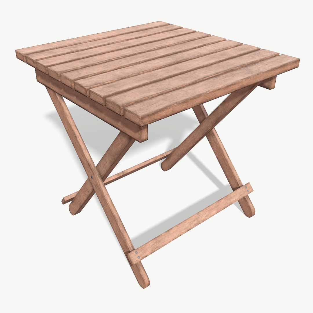 Beach table 3D model - TurboSquid 1186159