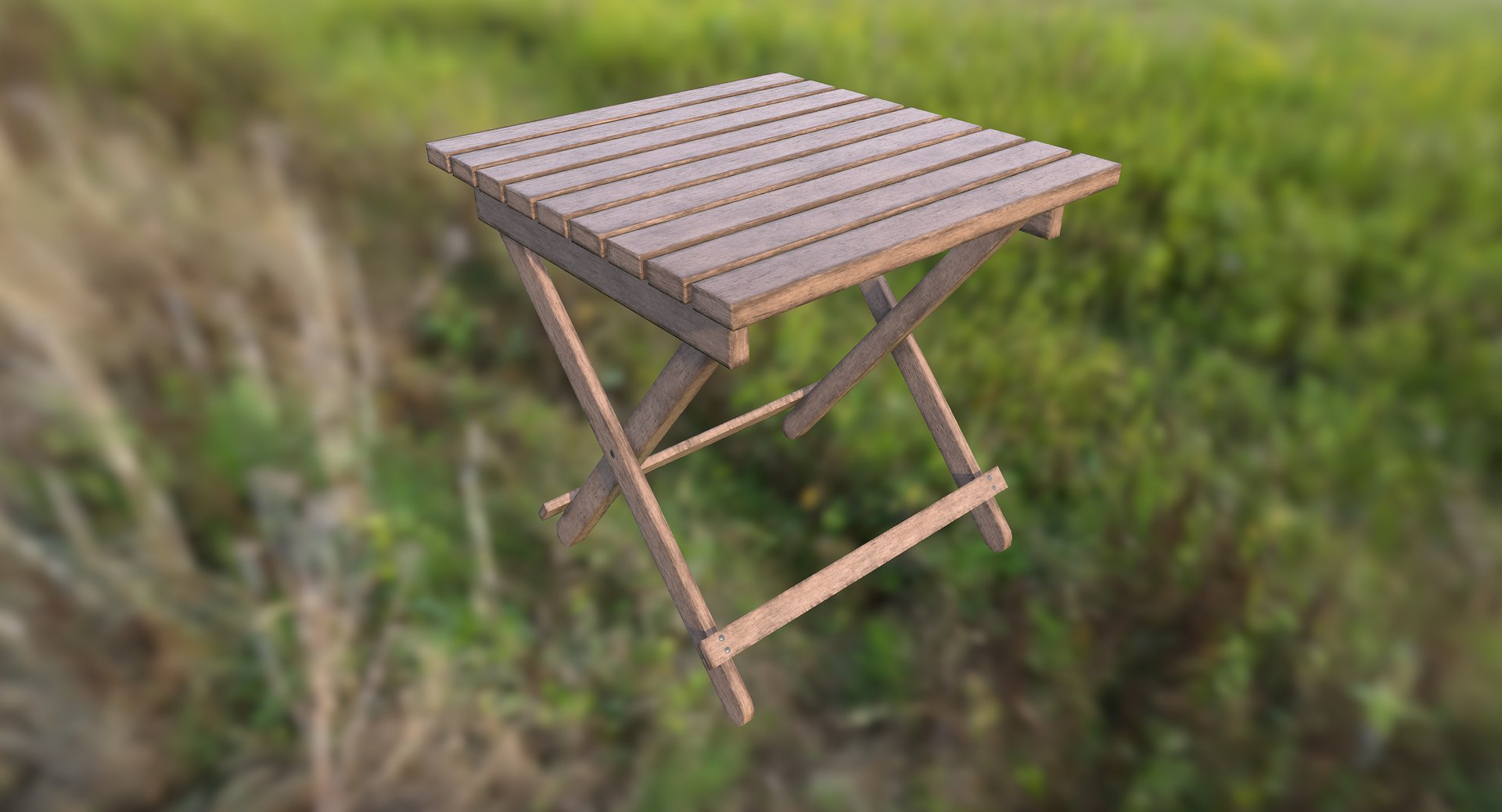 Beach Table 3D Model - TurboSquid 1186159