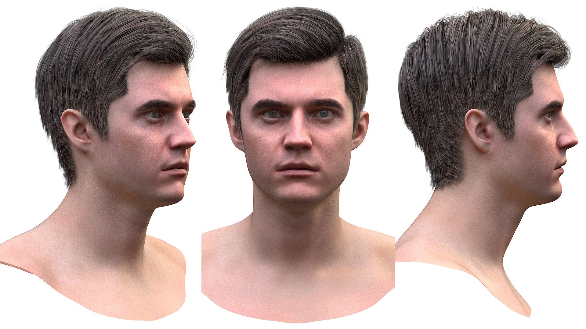 3D Mans Head - TurboSquid 1888920