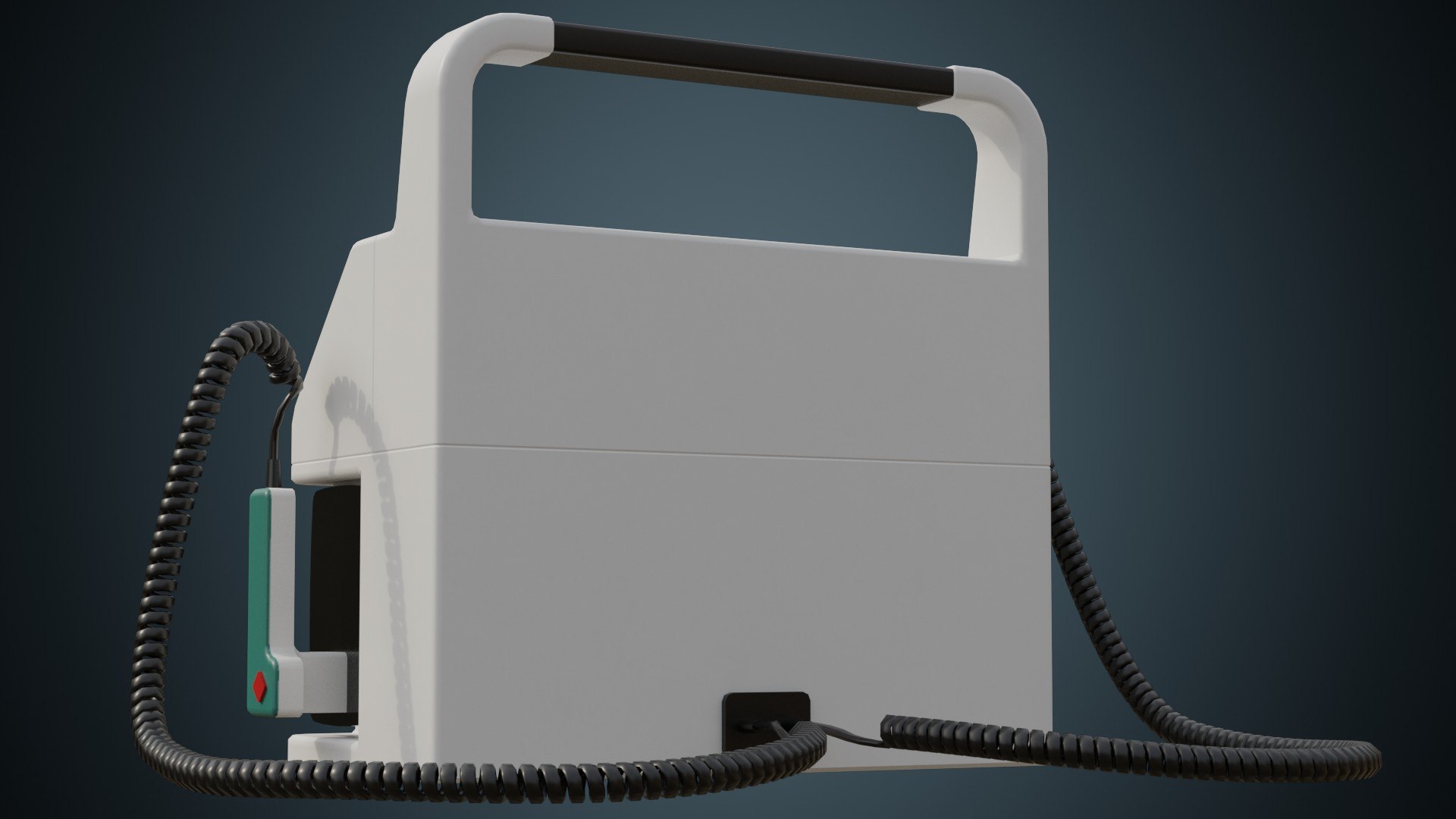 Defibrillator 1A 3D Model - TurboSquid 2039554