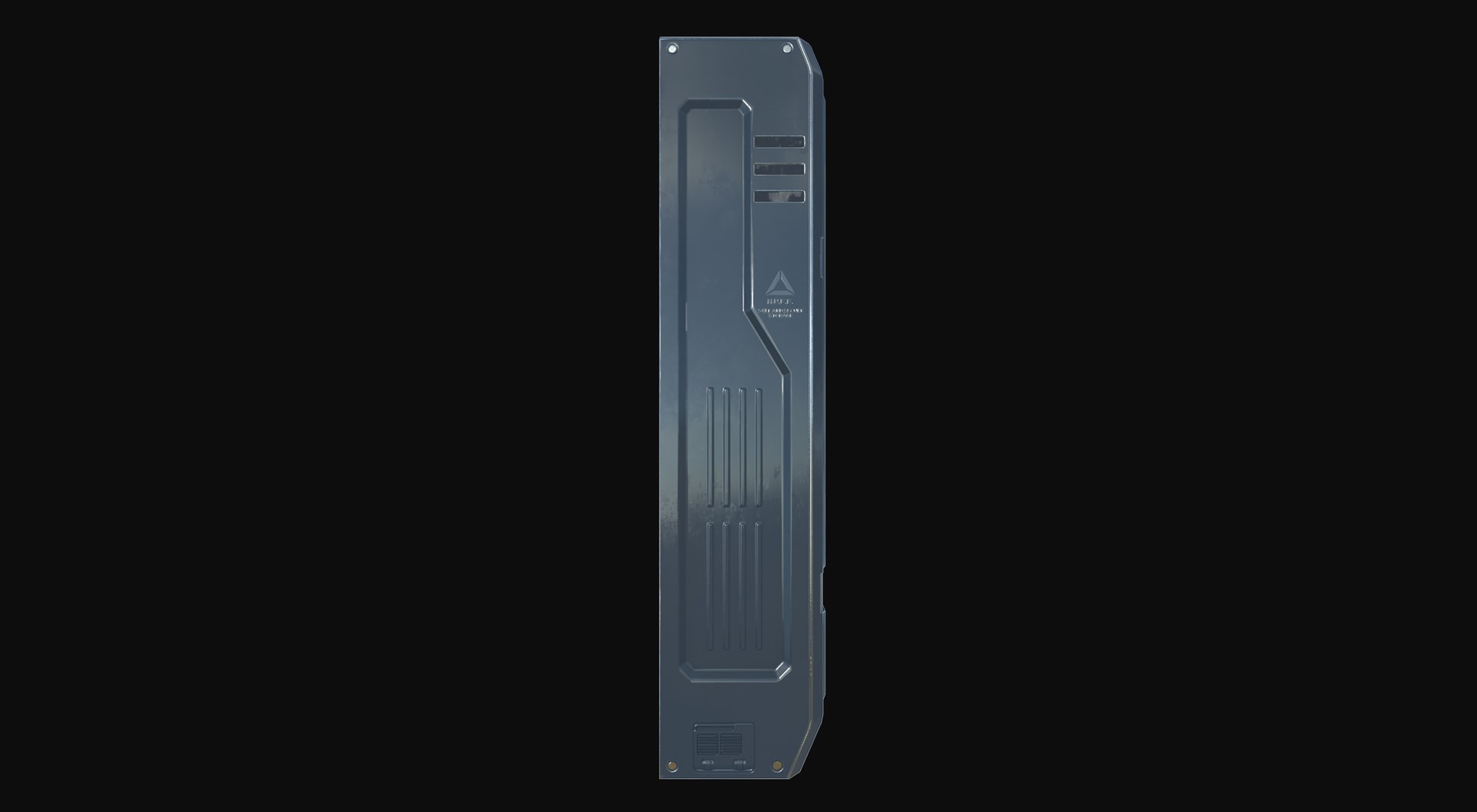 Sci-Fi Locker Low-Poly 3D Model - TurboSquid 1815379