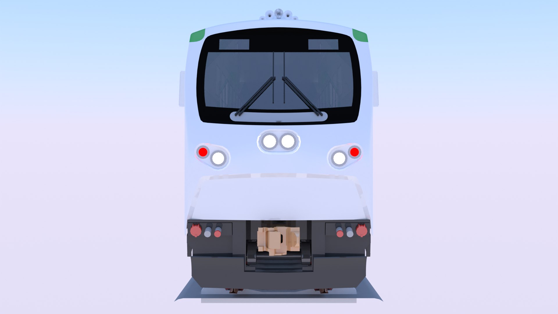 3D Bombardier Bilevel Coach Train Model - TurboSquid 1621616