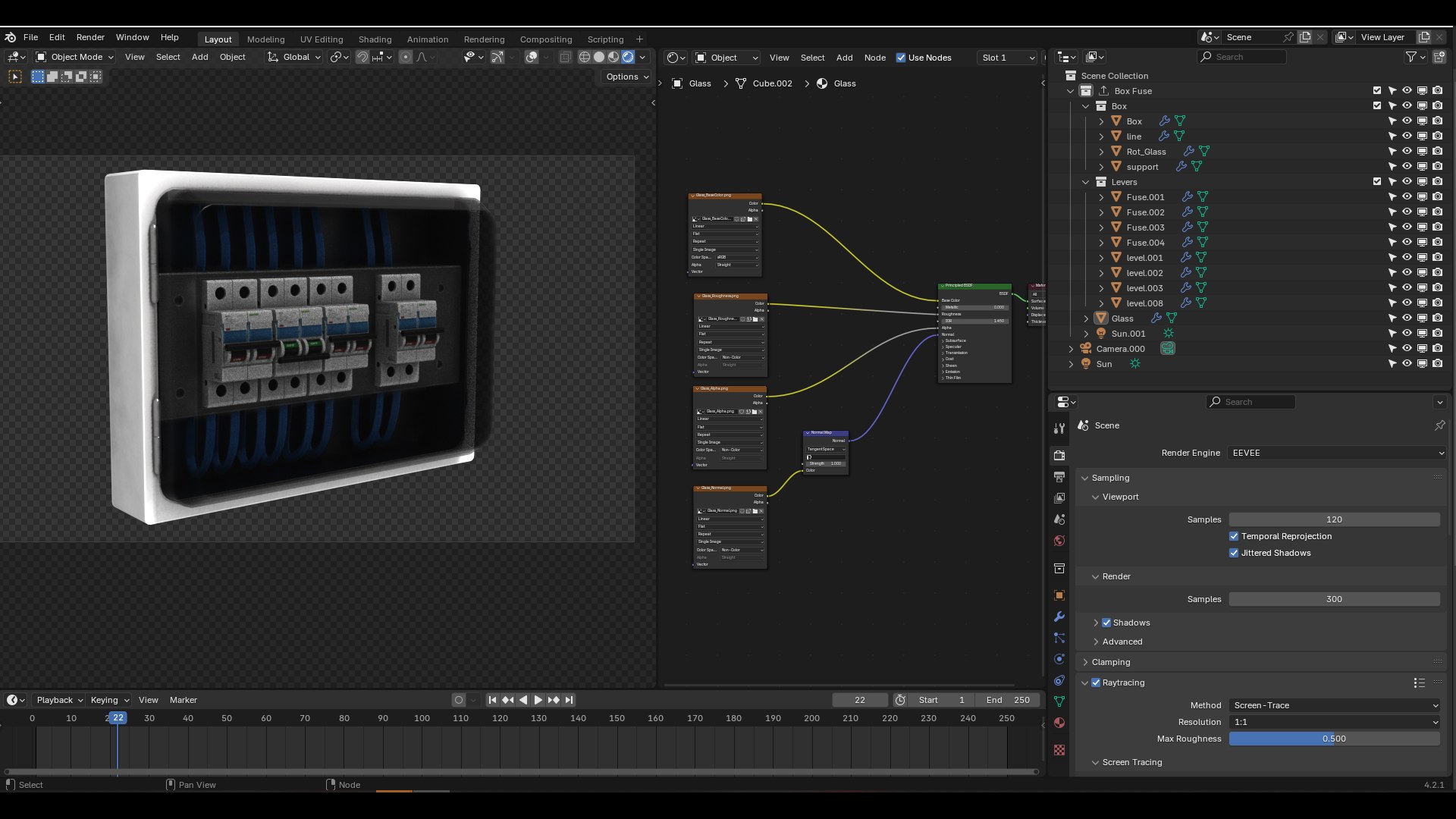 Box Fuse - Circuit 3D - TurboSquid 1539801