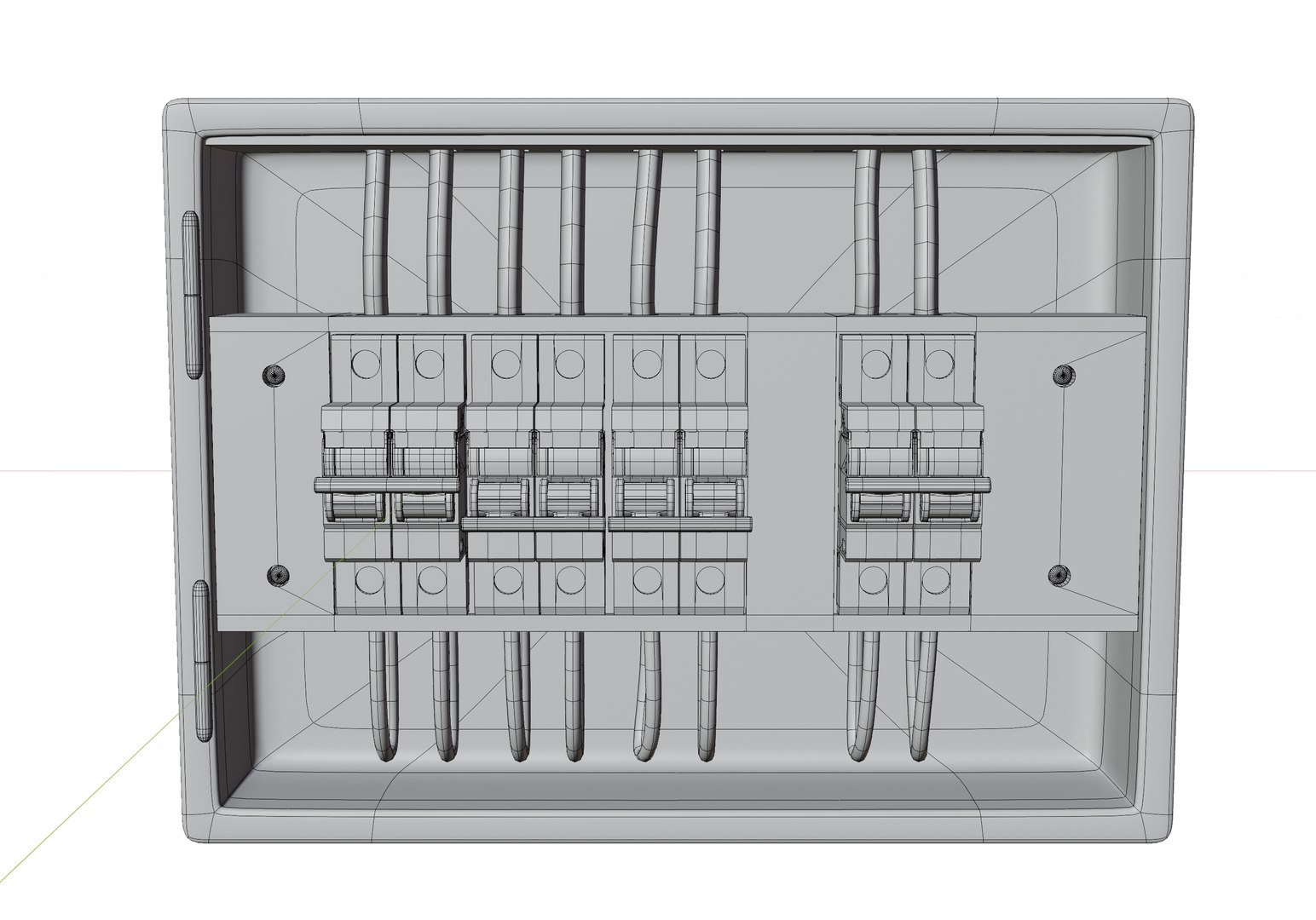 Box Fuse - Circuit 3D - TurboSquid 1539801