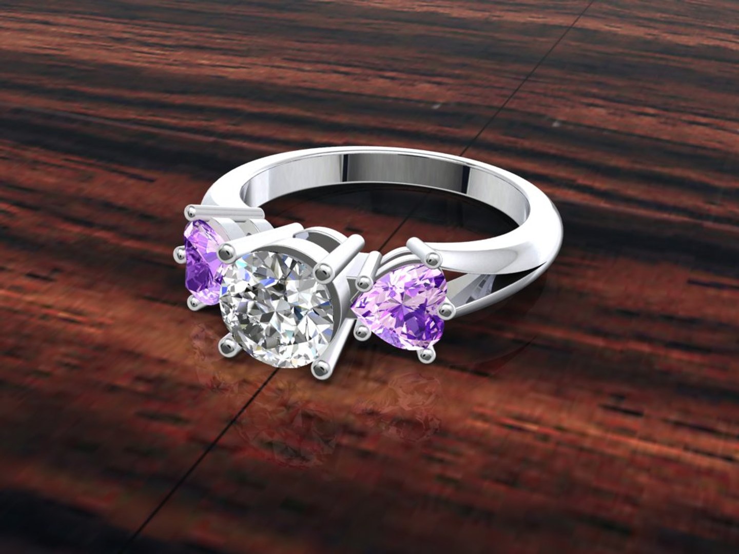 Engagement ring women wedding model - TurboSquid 1648965