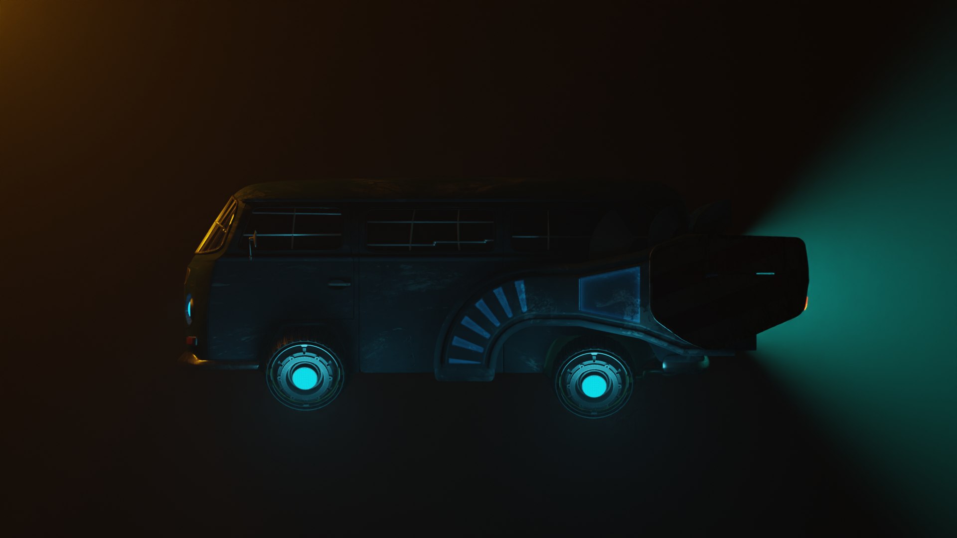 3D Scifi Car - TurboSquid 2041715