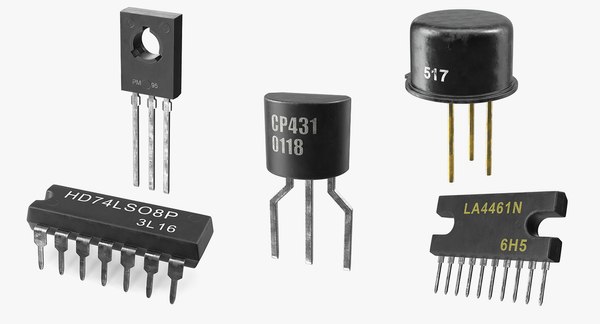 Transistors 3 3D model - TurboSquid 1701404