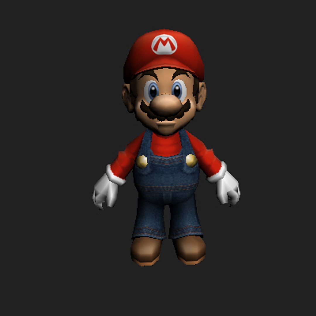 Super Mario 3d Model