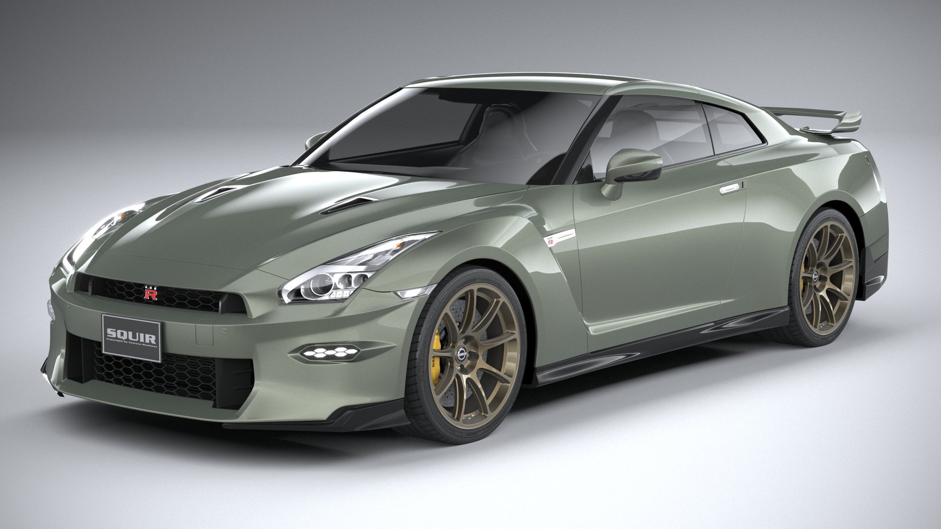 Nissan GT-R 2024 3D - TurboSquid 2033365
