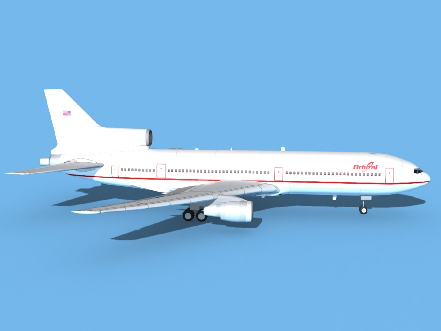 Lockheed L-1011-10 3D - TurboSquid 1488937