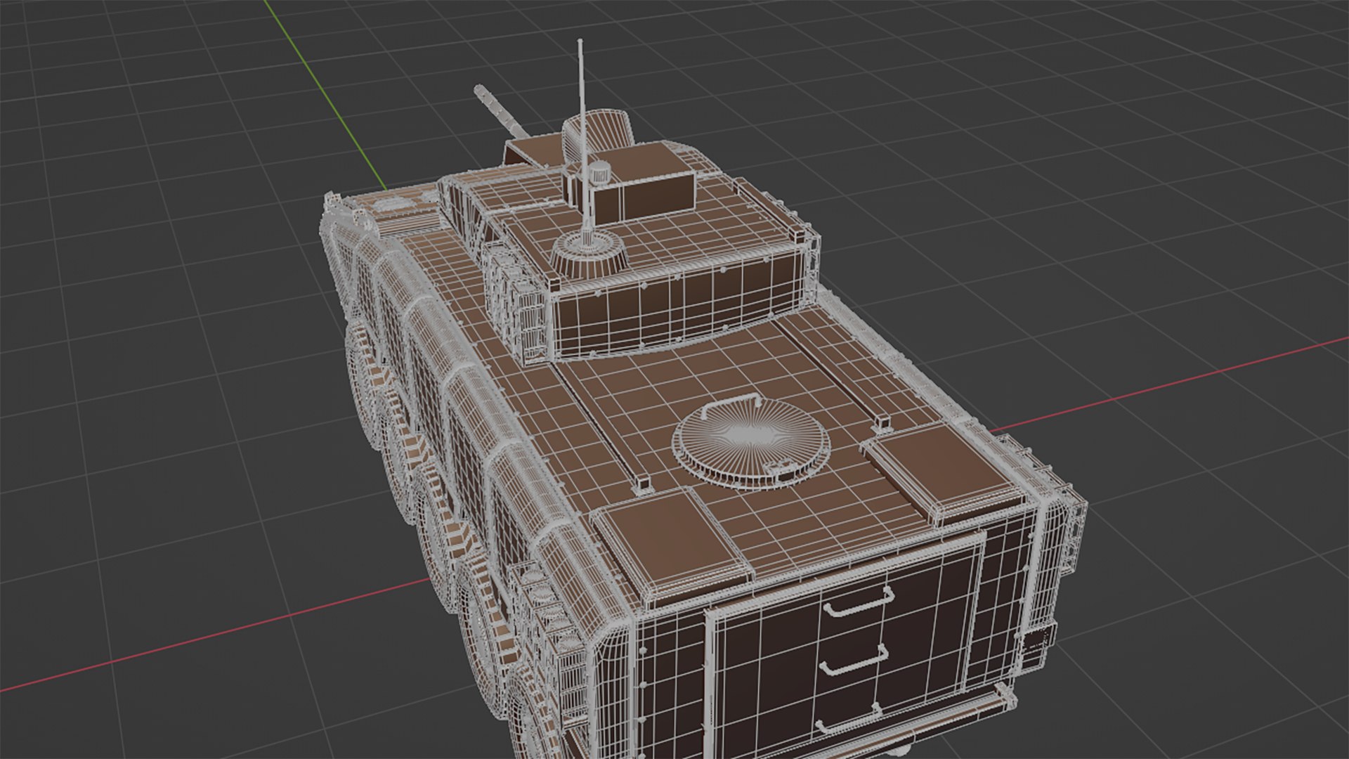 Military Infantry Fighting Vehicle IFV Dark Green 3D Model - TurboSquid ...
