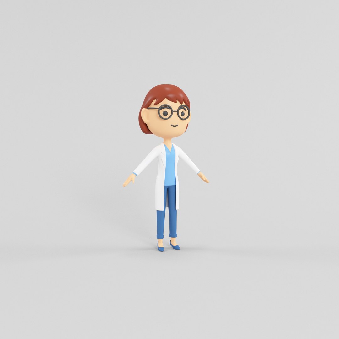 3D Cartoon Style Character 06 Model - TurboSquid 2520292
