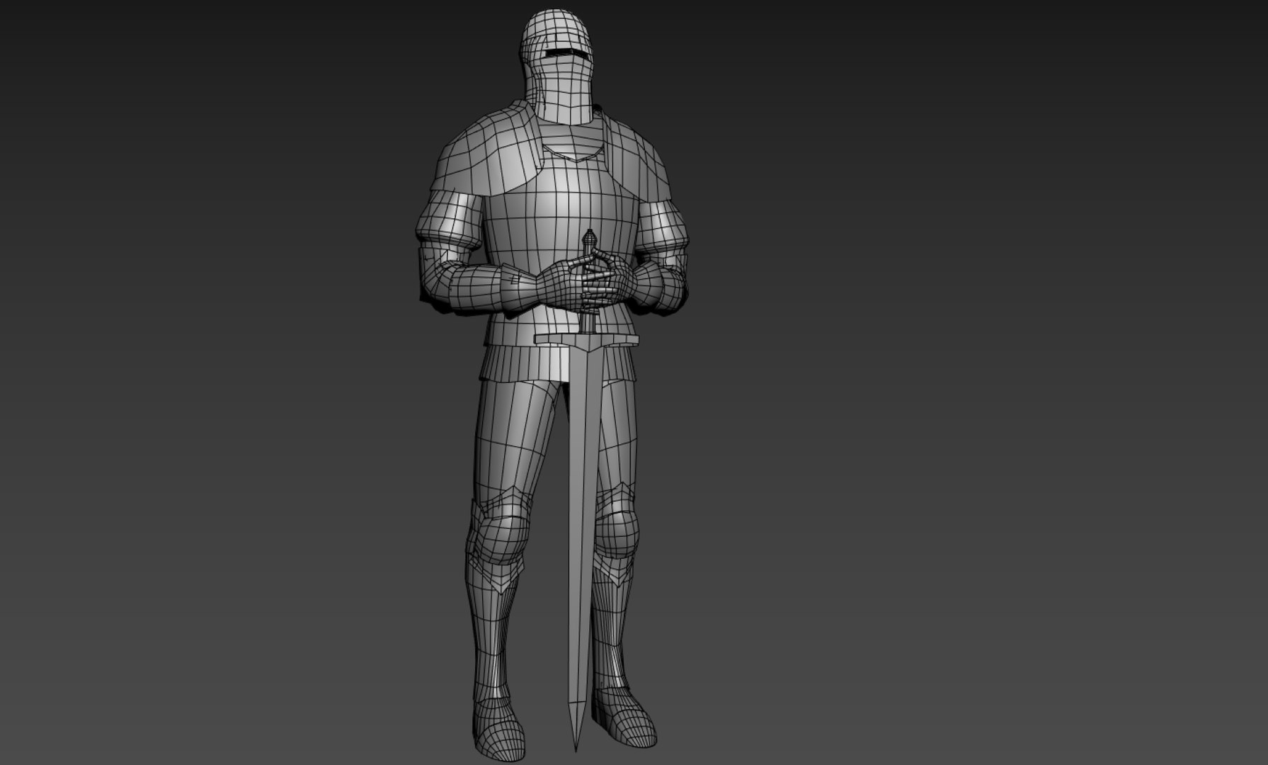 3D Model Knight Armor - TurboSquid 1678213