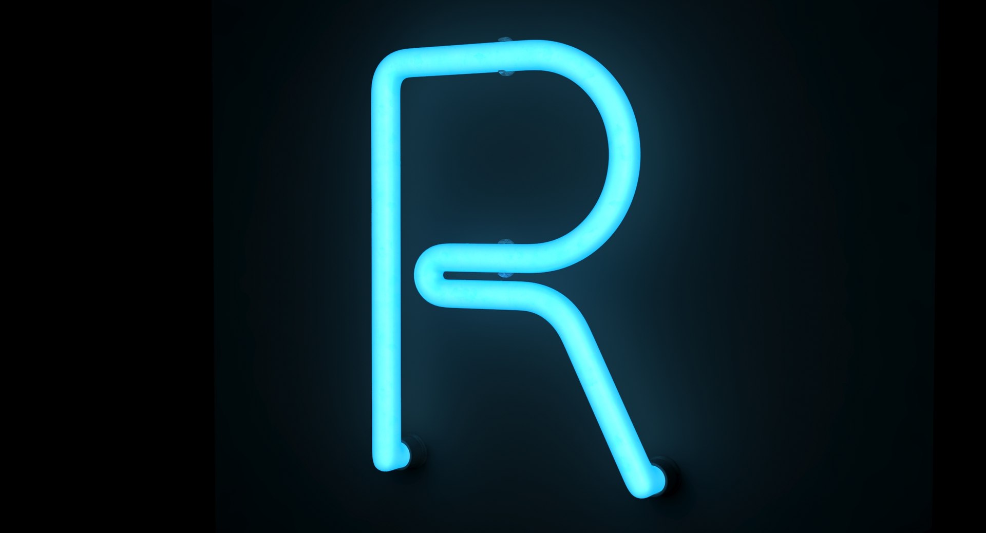 Neon Letter R Alphabet 3D Model - TurboSquid 1636065
