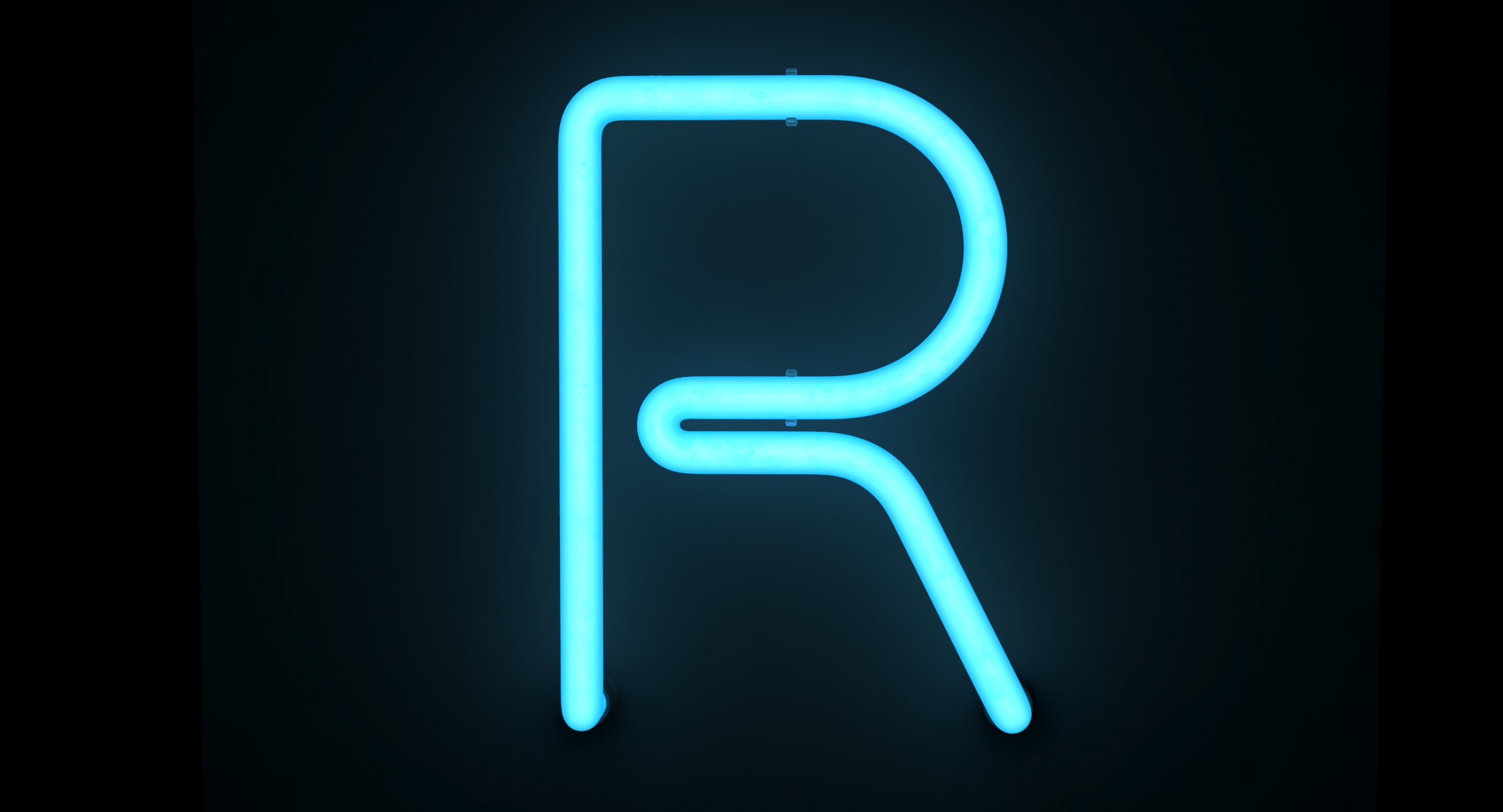 Neon letter r alphabet 3D model - TurboSquid 1636065