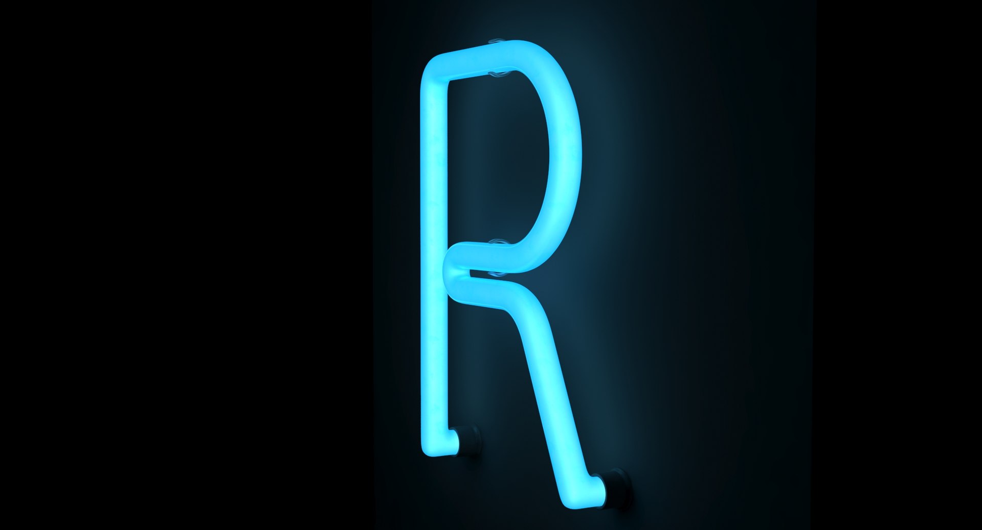 Neon Letter R Alphabet 3D Model - TurboSquid 1636065