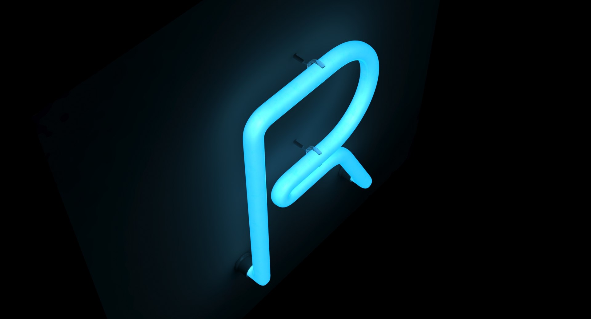 Neon letter r alphabet 3D model - TurboSquid 1636065