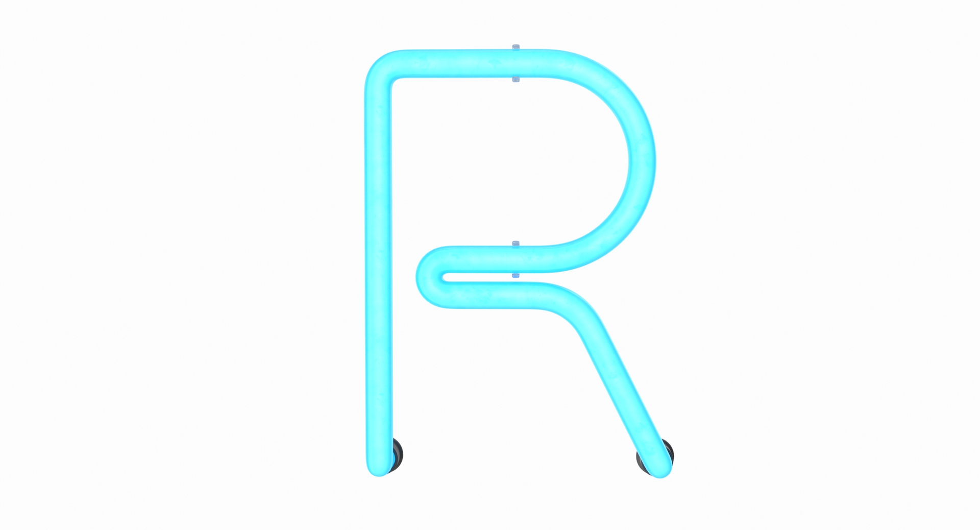 Neon letter r alphabet 3D model - TurboSquid 1636065