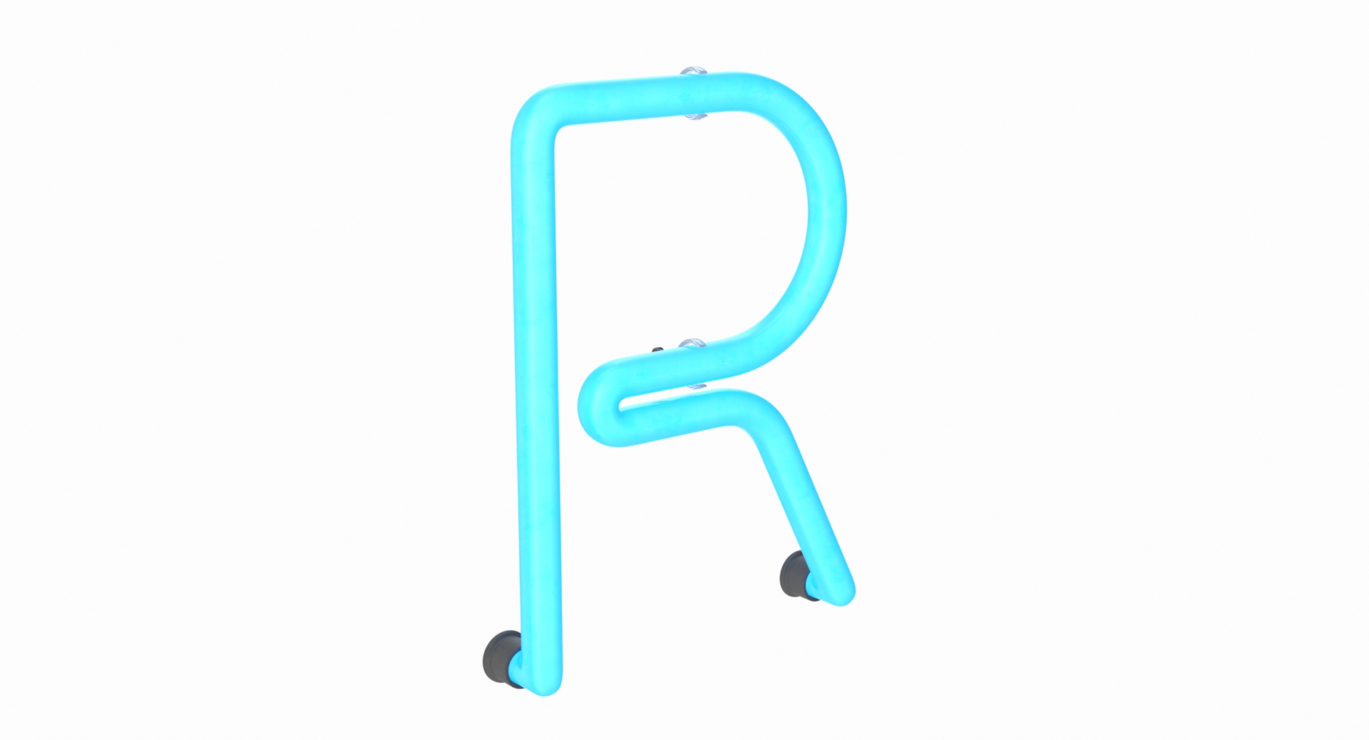 Neon letter r alphabet 3D model - TurboSquid 1636065