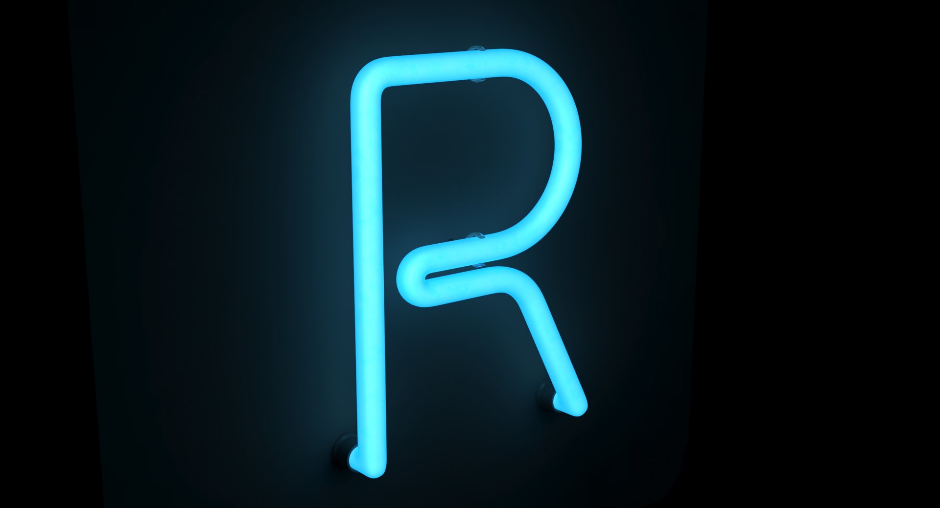 Neon Letter R Alphabet 3D Model - TurboSquid 1636065