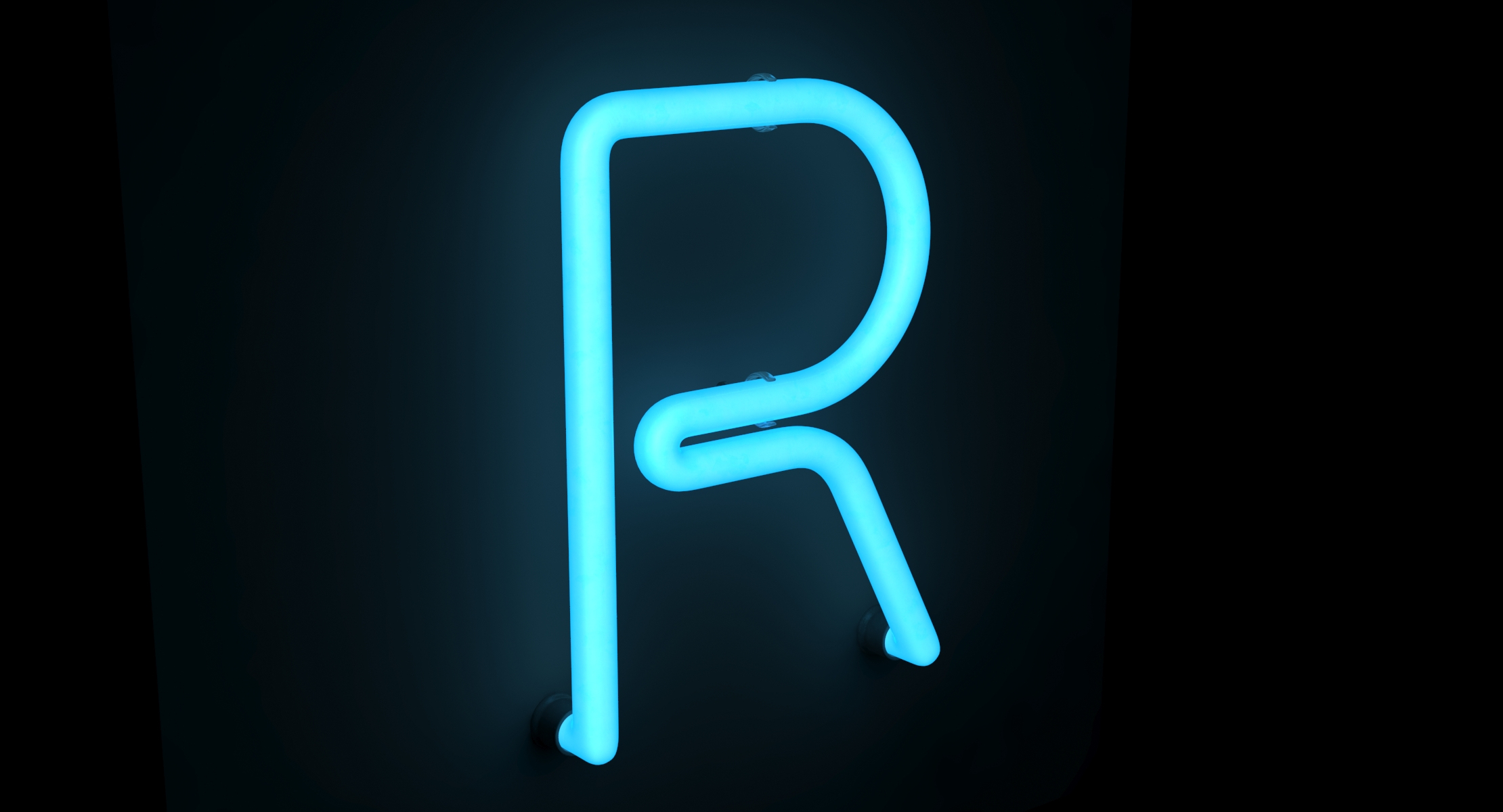 Neon letter r alphabet 3D model - TurboSquid 1636065