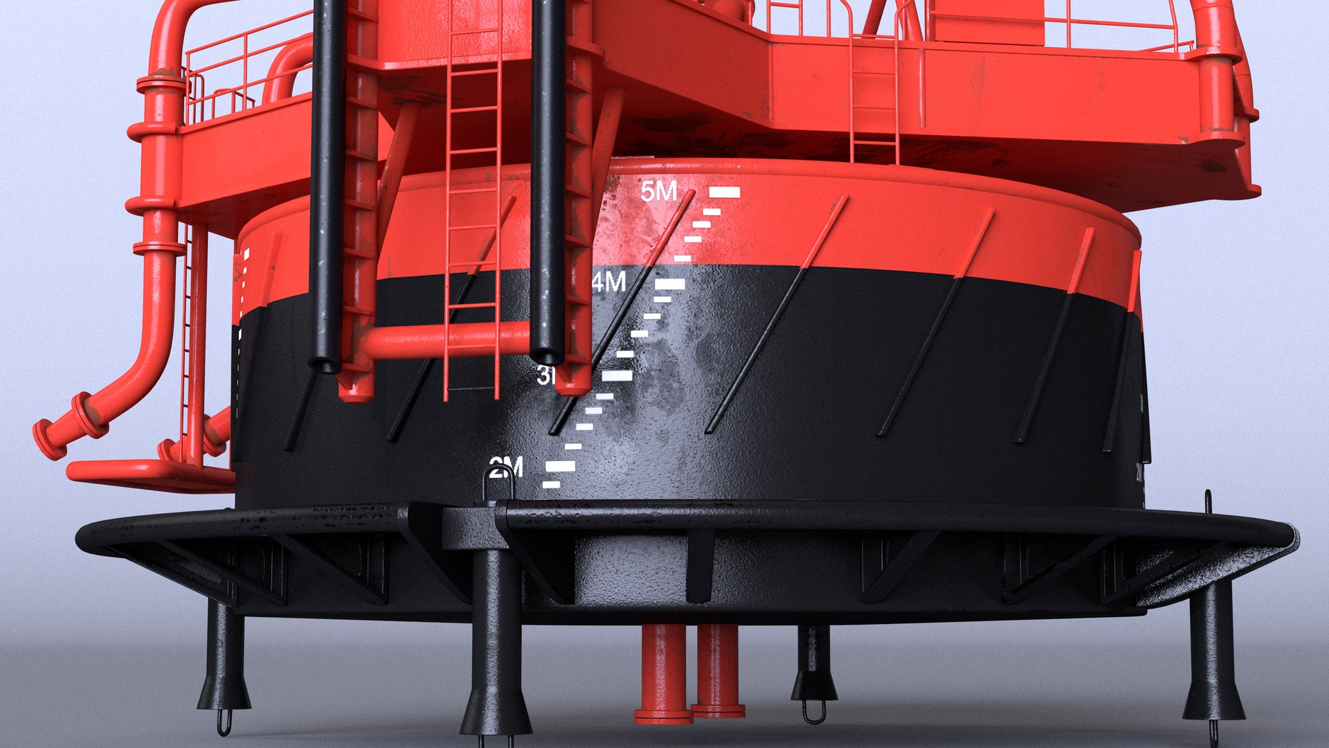 3D Single Point Mooring Buoy - TurboSquid 2120510