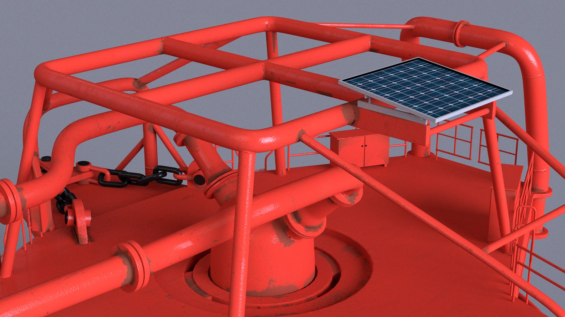 3D Single Point Mooring Buoy - TurboSquid 2120510