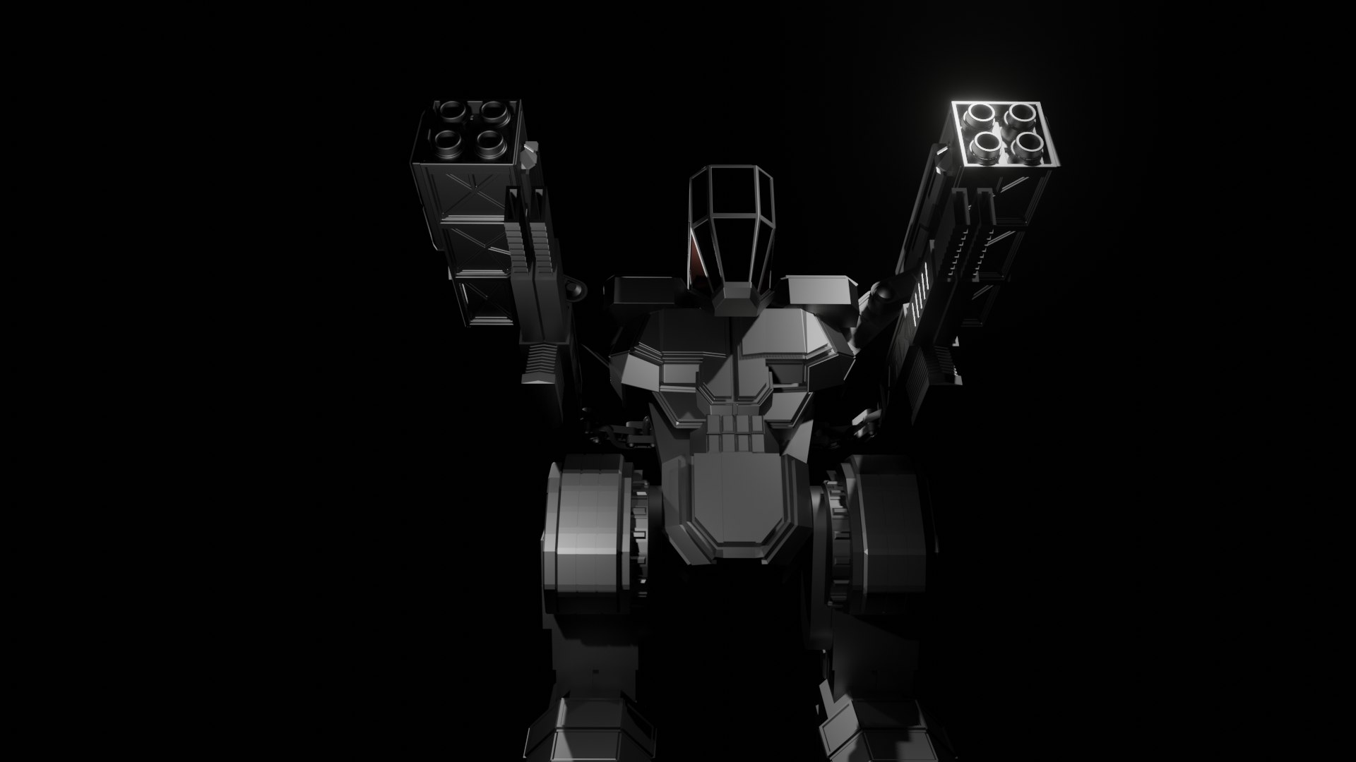 3D Sci Fi War Mech Machine - TurboSquid 2101214