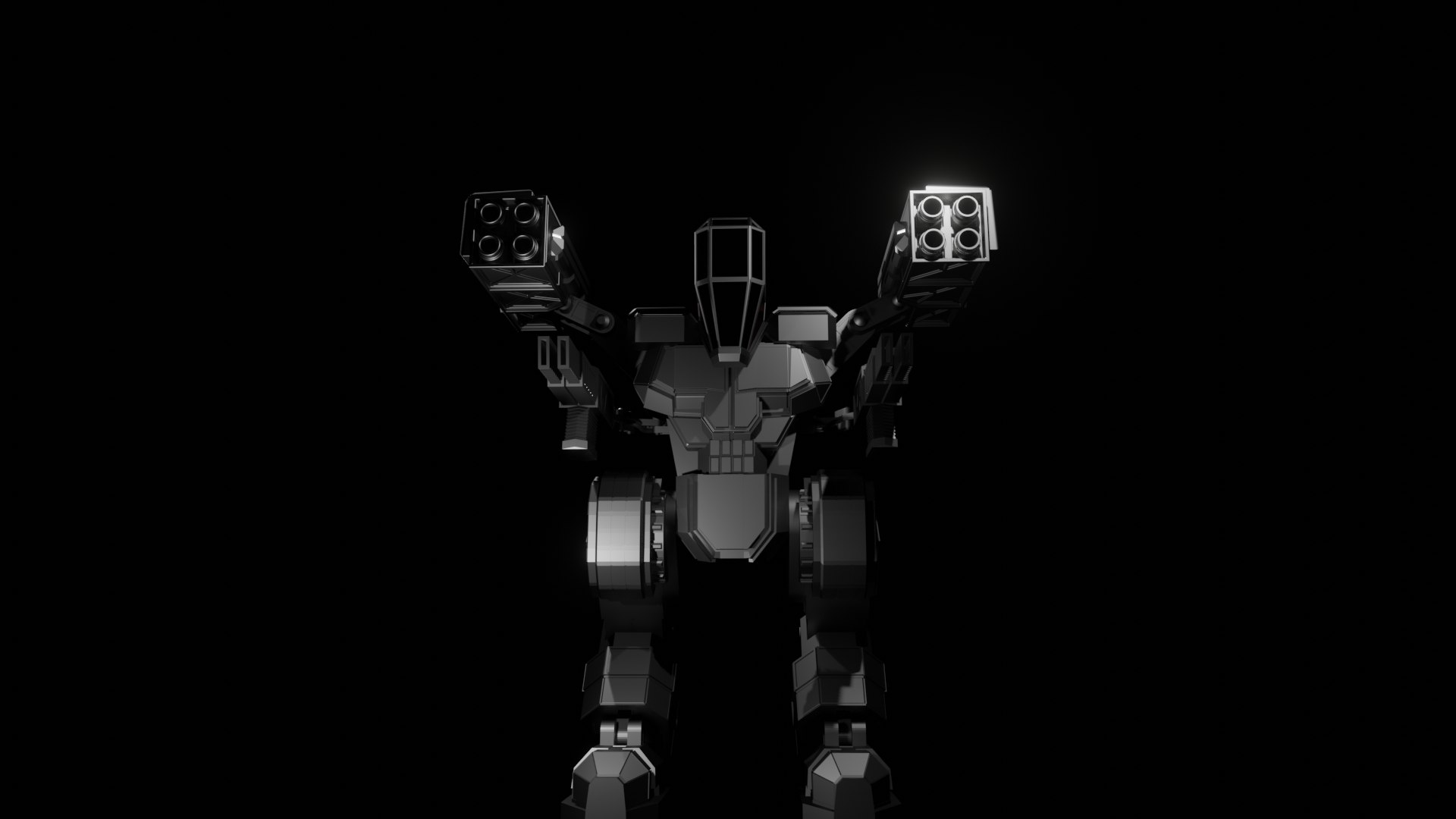 3D Sci Fi War Mech Machine - TurboSquid 2101214