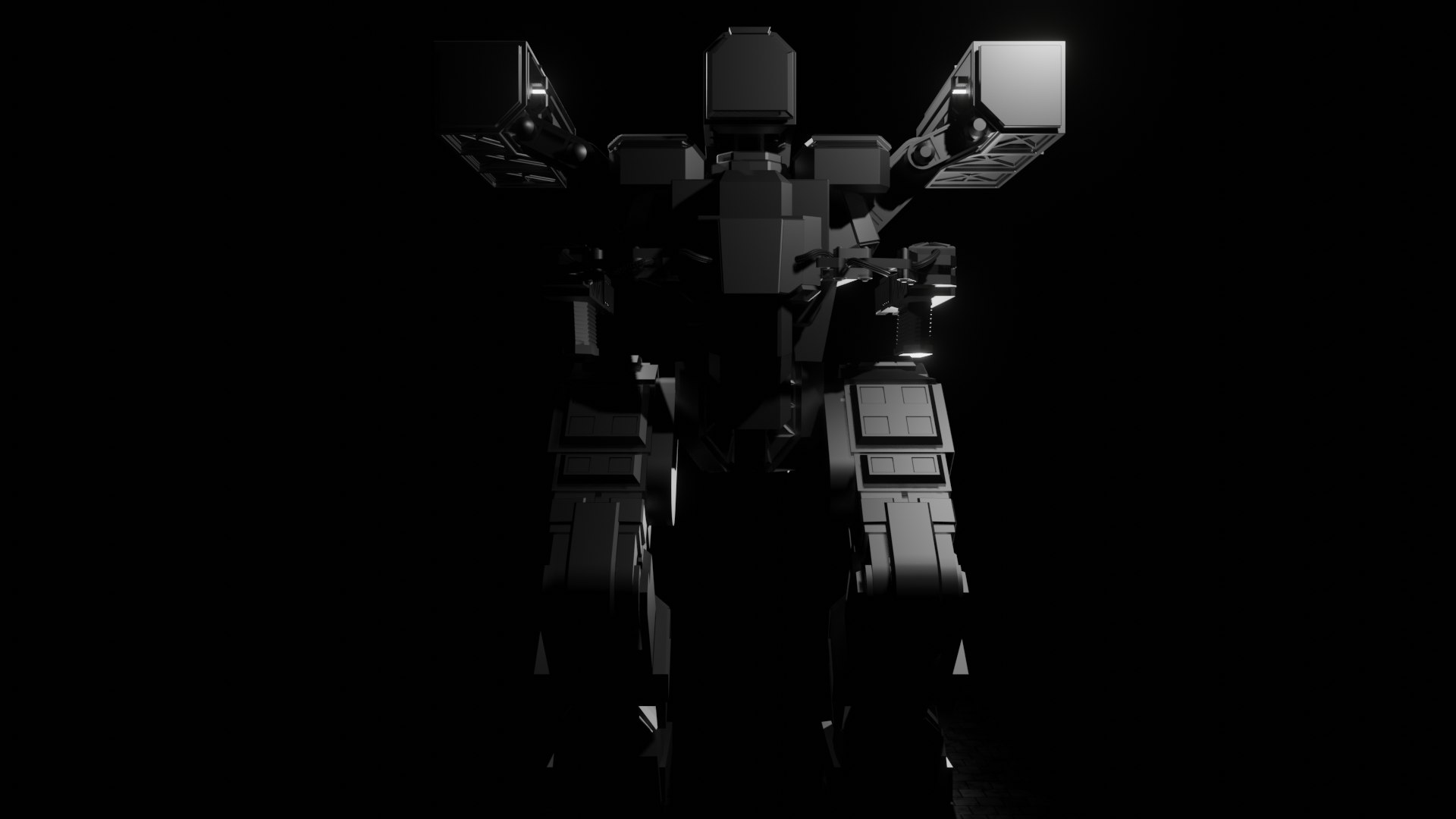 3D Sci Fi War Mech Machine - TurboSquid 2101214